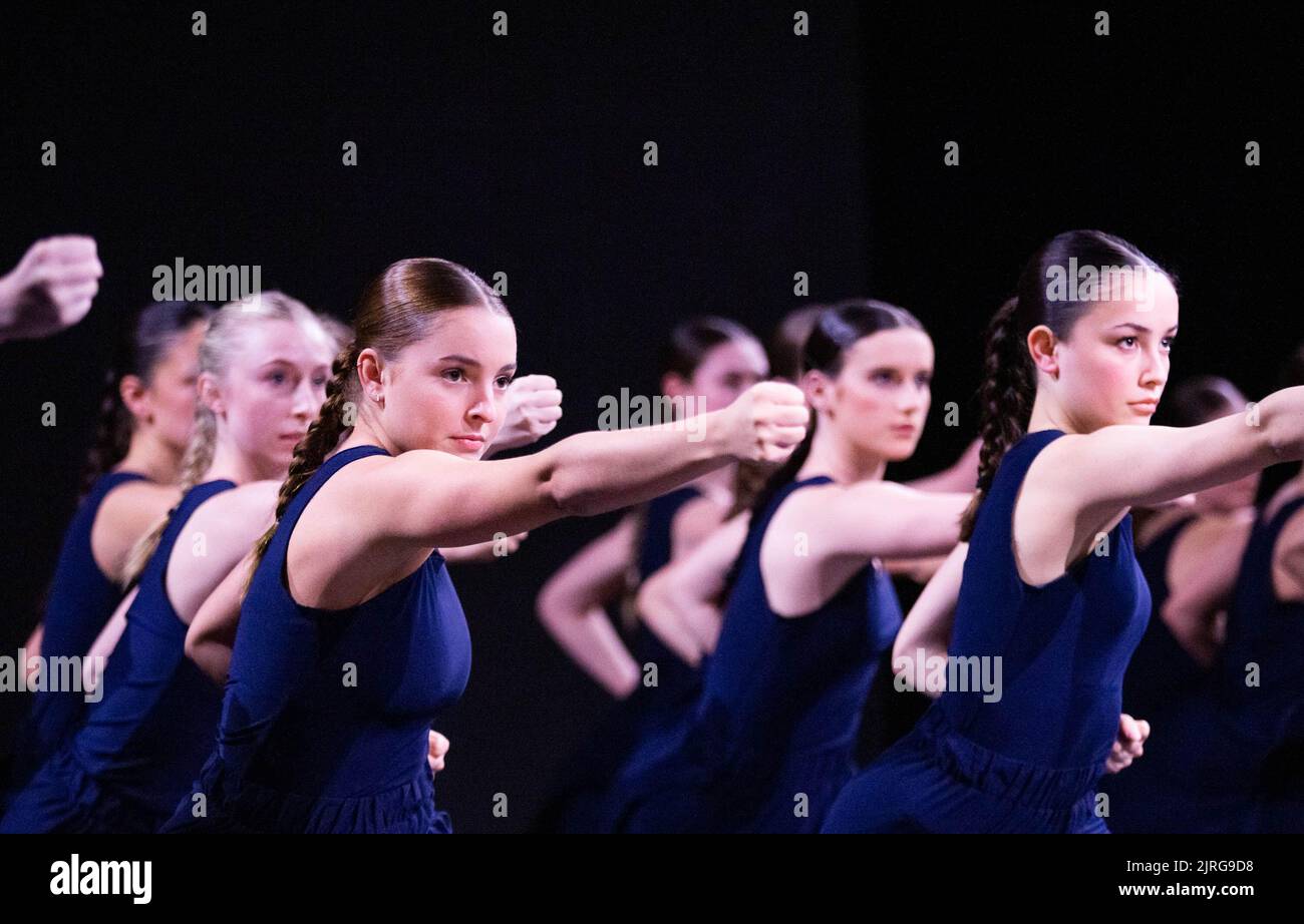 Sydney, Australia. 23rd Aug, 2022. Dancers from the Sydney Dance ...