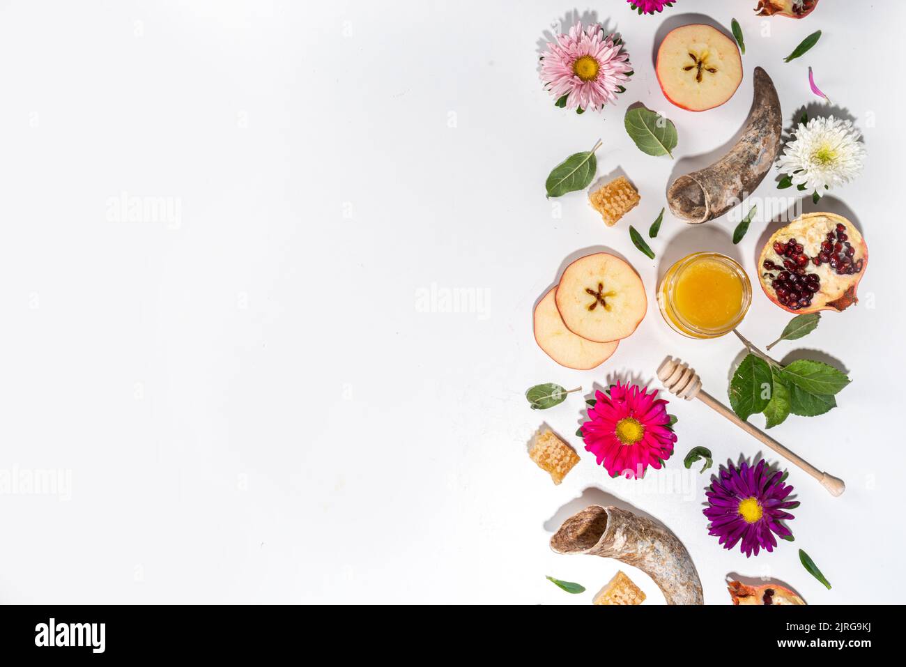 Happy Rosh Hashanah background. jewish New Year Rosh Hashana holiday ...