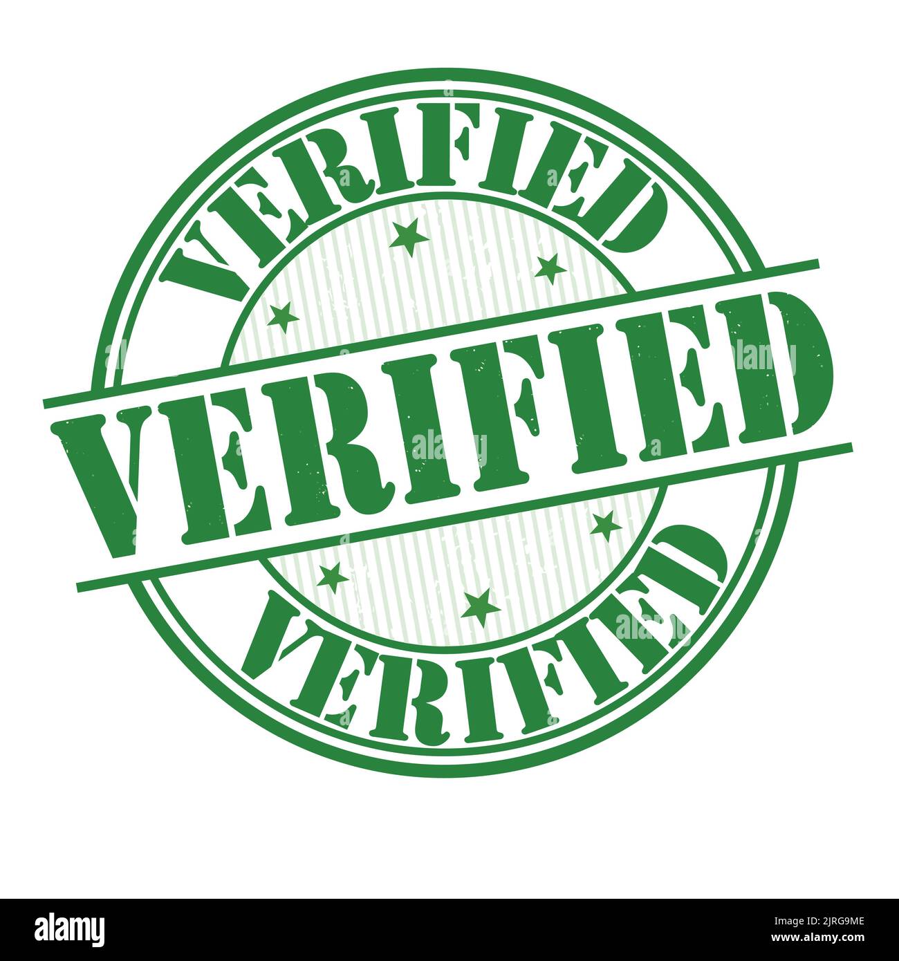 Verified grunge rubber stamp on white background, vector illustration ...