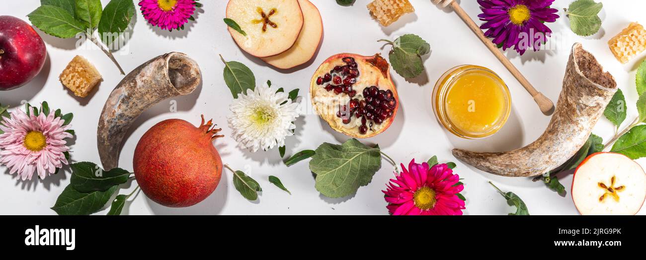 Happy Rosh Hashanah background. jewish New Year Rosh Hashana holiday ...