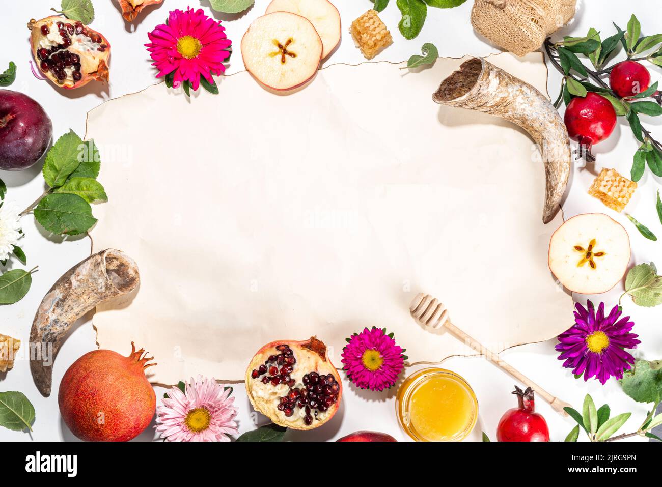 Happy Rosh Hashanah background. jewish New Year Rosh Hashana holiday ...