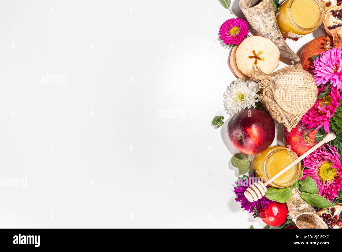 Happy Rosh Hashanah background. jewish New Year Rosh Hashana holiday ...