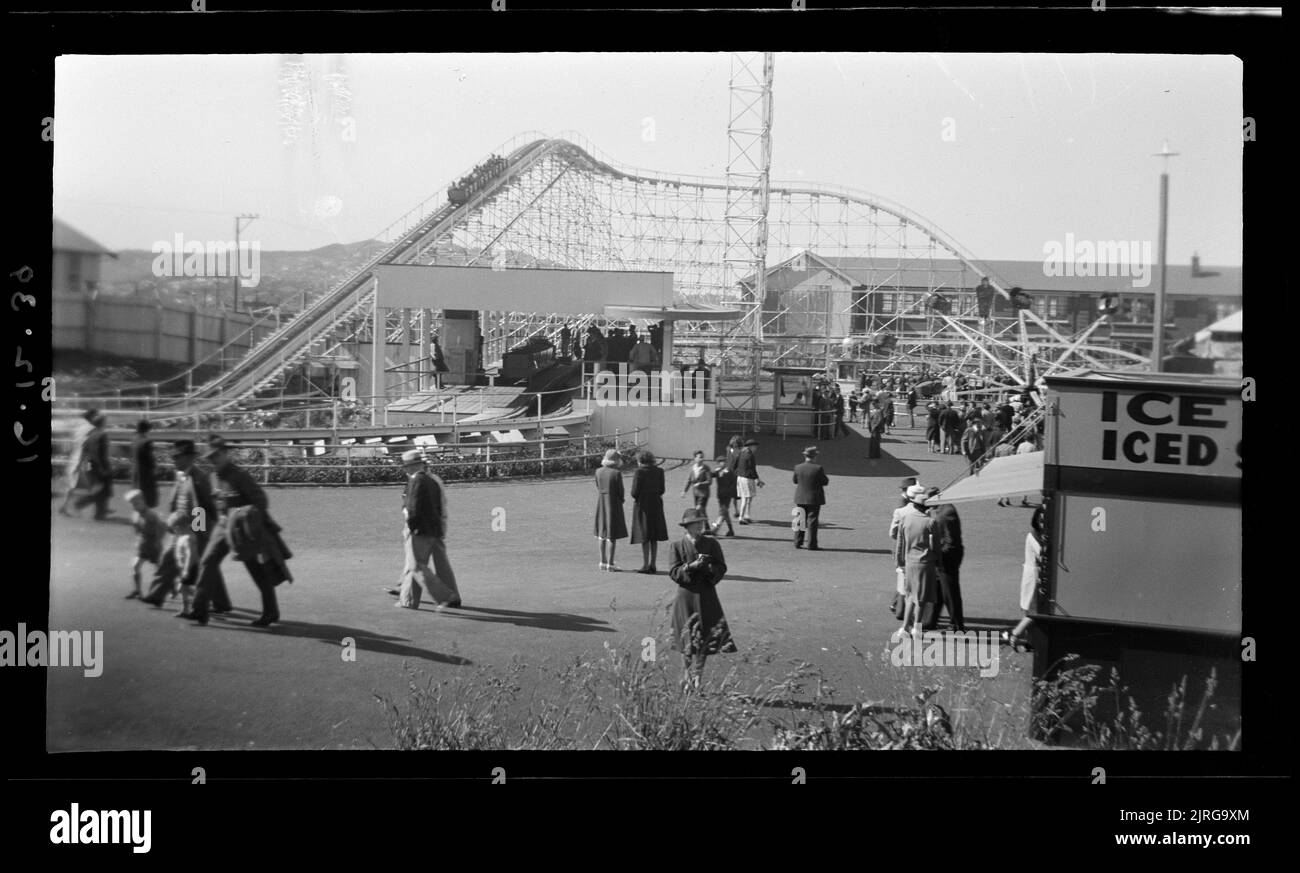 Playland - the Roller Coaster Switchback Railway., 16 December 1939 ...