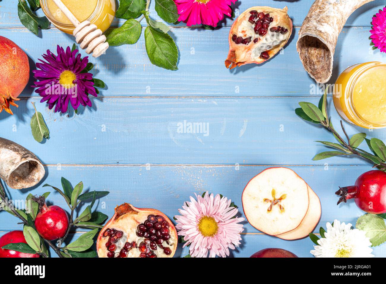 Happy Rosh Hashanah background. jewish New Year Rosh Hashana holiday ...