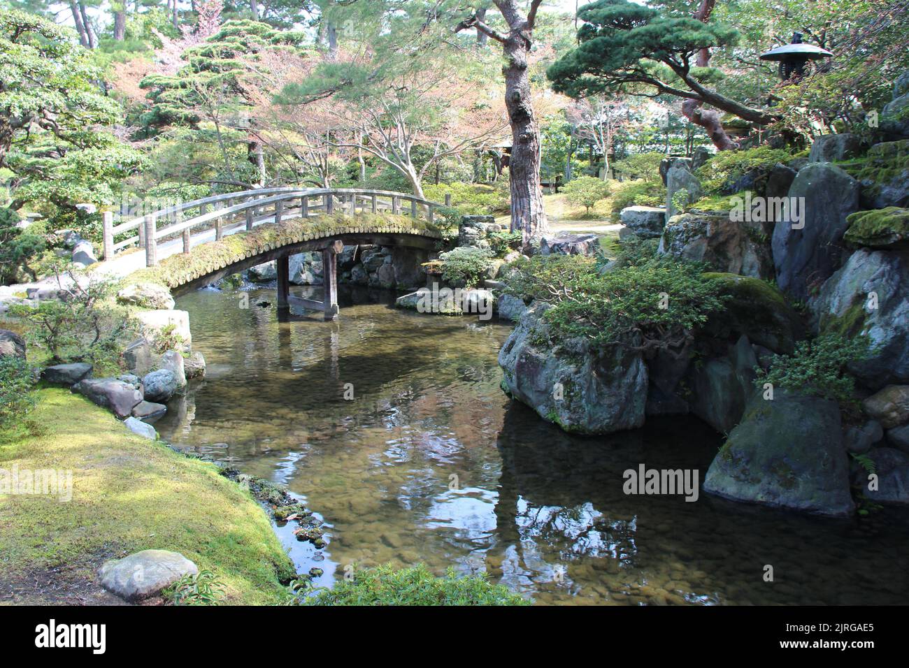 japanese garden in kyoto in japan Stock Photo - Alamy