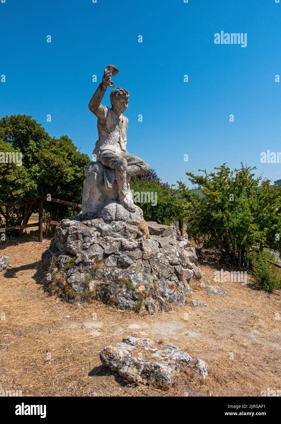The Monumento Al Pastor a monument dedicated to a shepherd who died in ...