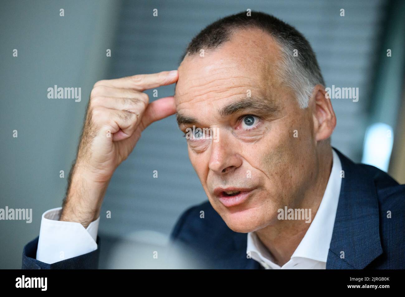 Berlin, Germany. 24th Aug, 2022. Berthold Huber, Member of the Board of Management for ...