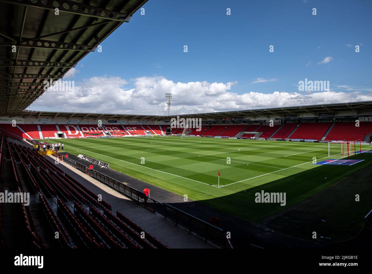 Doncaster Rovers FC. Eco-Power Stadium Stock Photo - Alamy