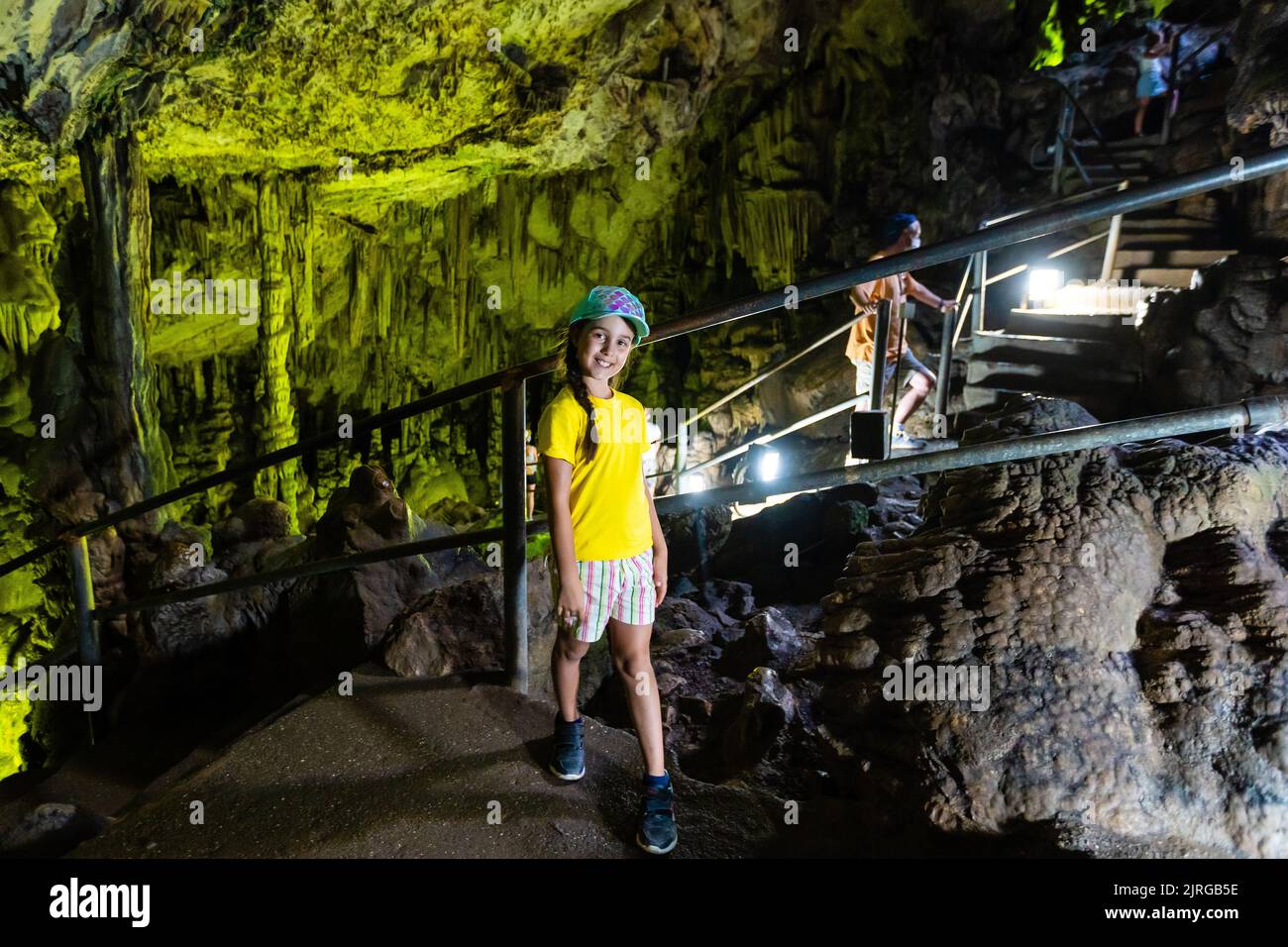 Ancient Minoan sacred Psychro cave where god Zeus was born. crete ...