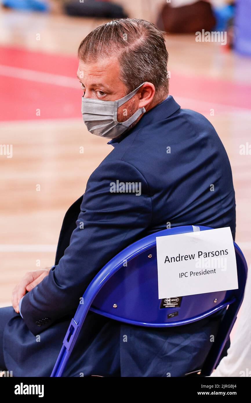 Tokyo, Japan. 24th Aug, 2022. Andrew Parsons IPC President attends the ...