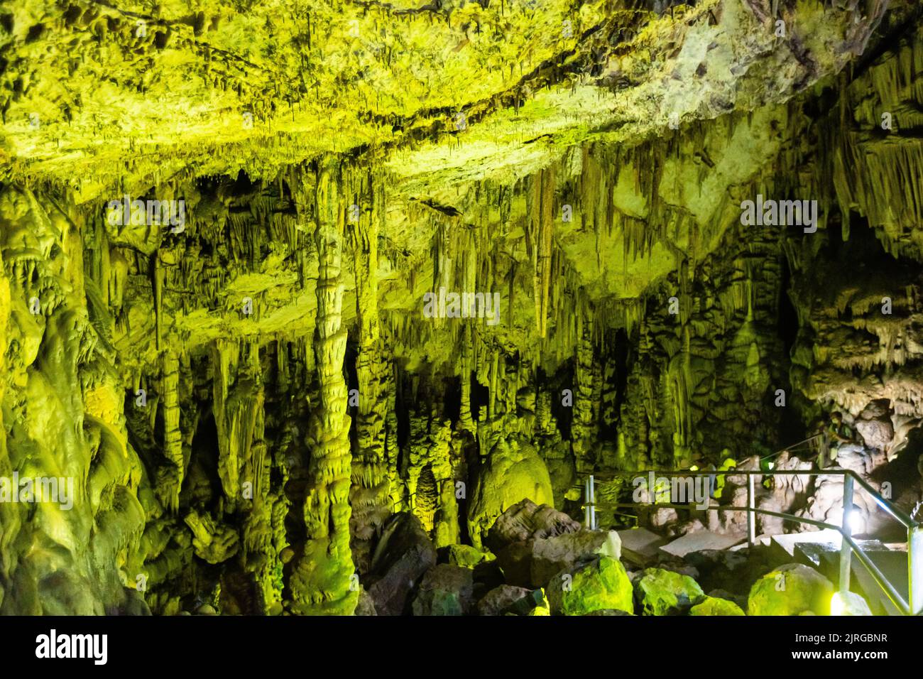 Ancient Minoan sacred Psychro cave where god Zeus was born. crete ...