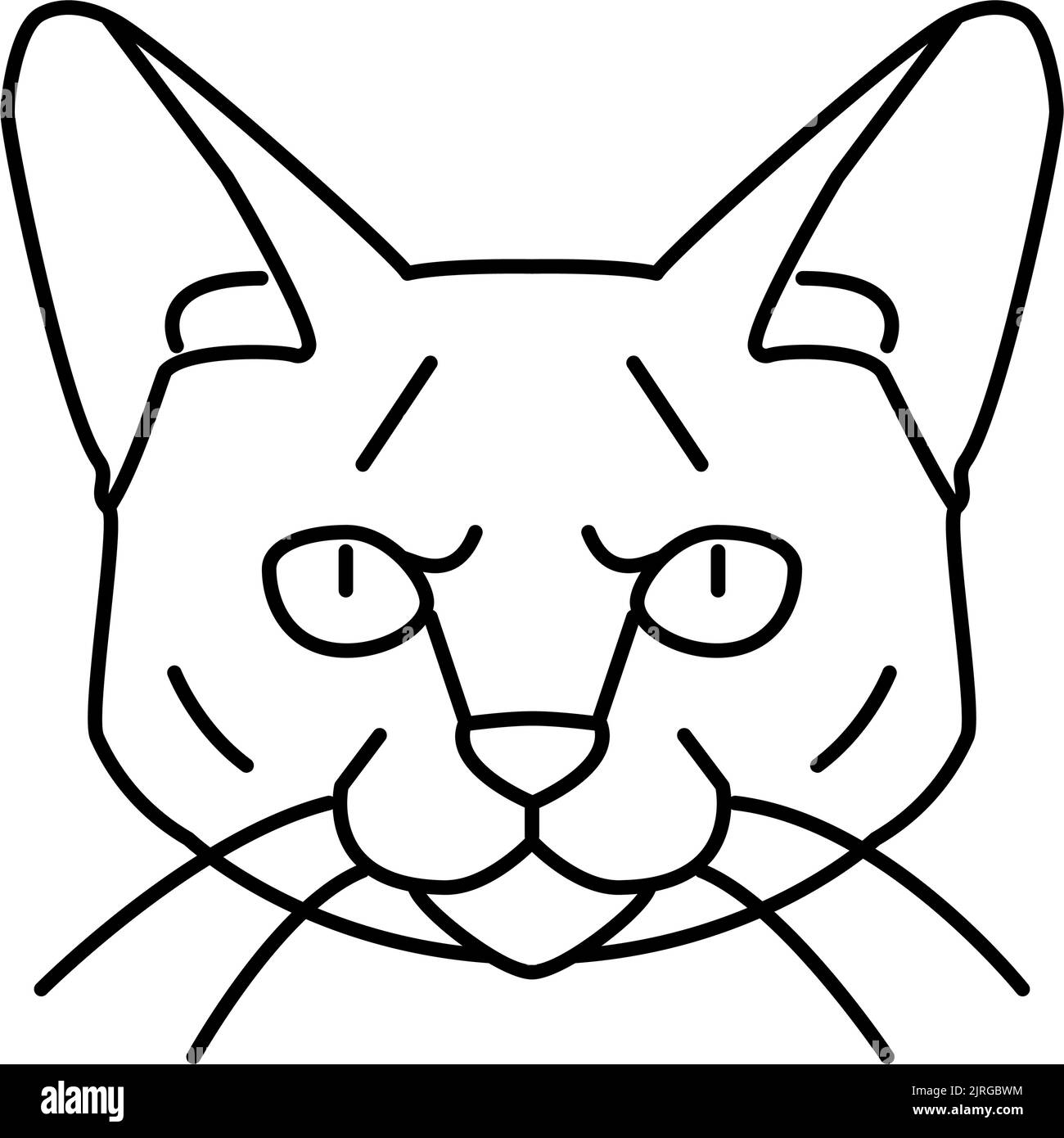 siamese cat cute pet line icon vector illustration Stock Vector Image ... siamese cat cute pet line icon vector illustration Stock Vector Image ...