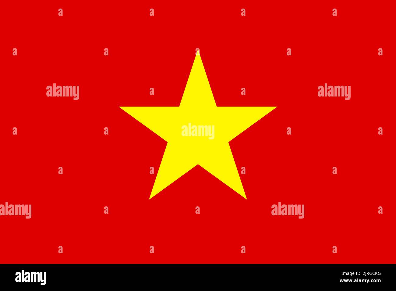 Flag of Vietnam. Vietnamese national banner and patriotic symbol ...