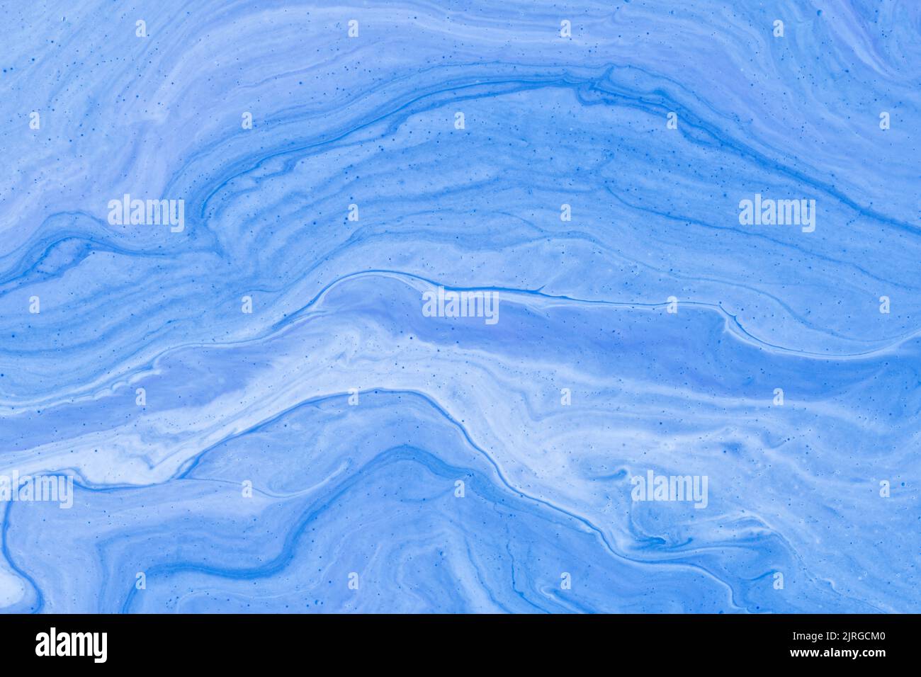 Abstract fluid art background light blue colors. Liquid marble. Acrylic ...