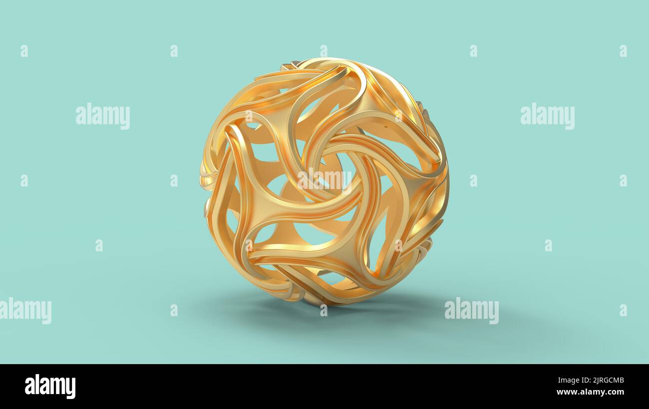 3D rendering of typical complex rapid prototyping computer generated ...