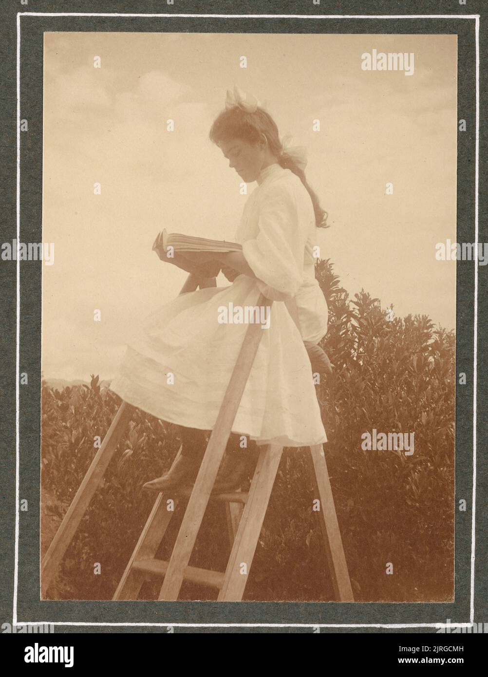 The height of her ambition, 25 December 1908. From the album: Family ...