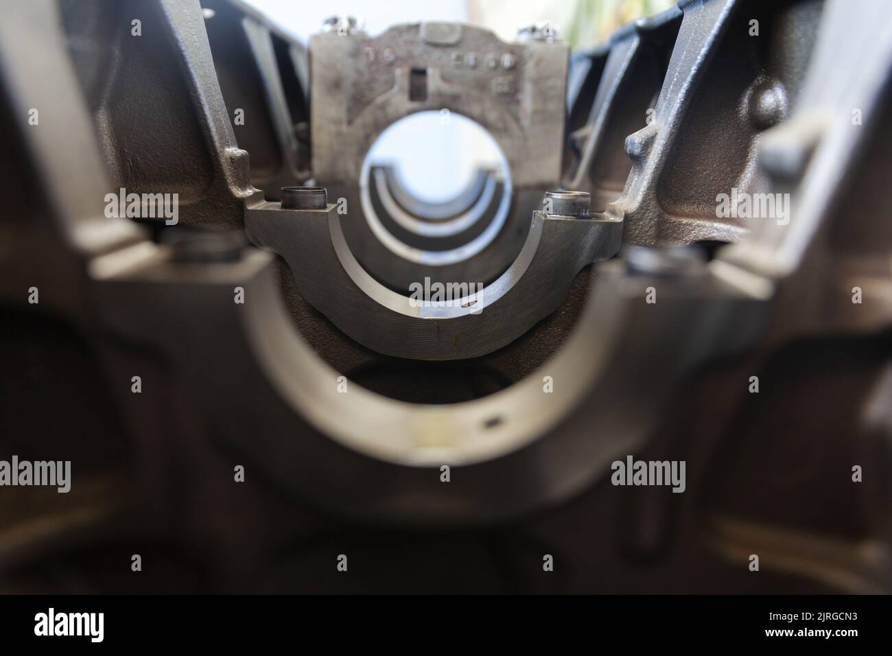 engine head with valves, redy for service, close up Stock Photo - Alamy