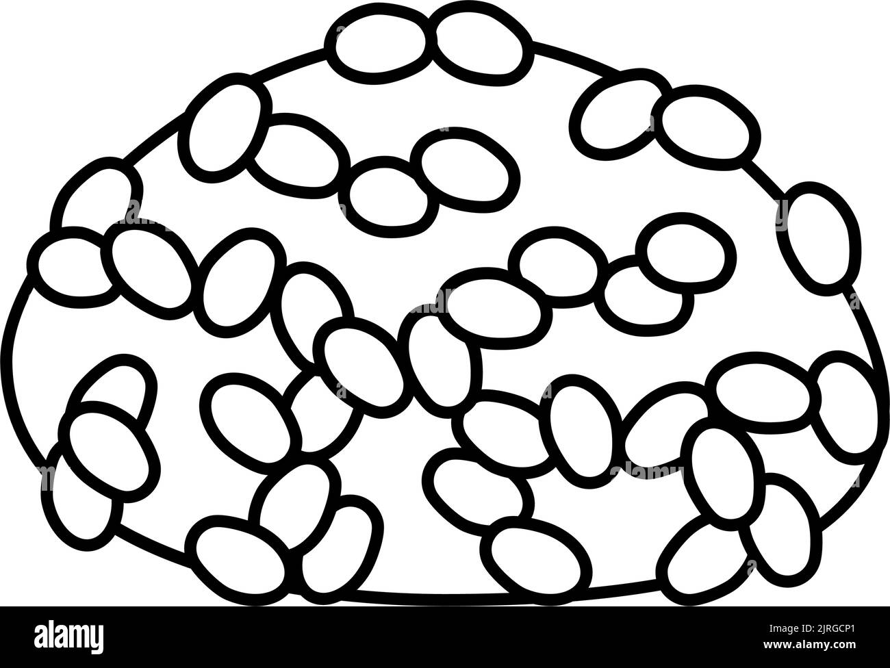 jasmine rice line icon vector illustration Stock Vector Image & Art - Alamy