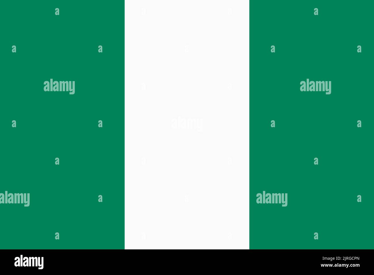Flag of Nigeria. Nigerian national banner and patriotic symbol ...