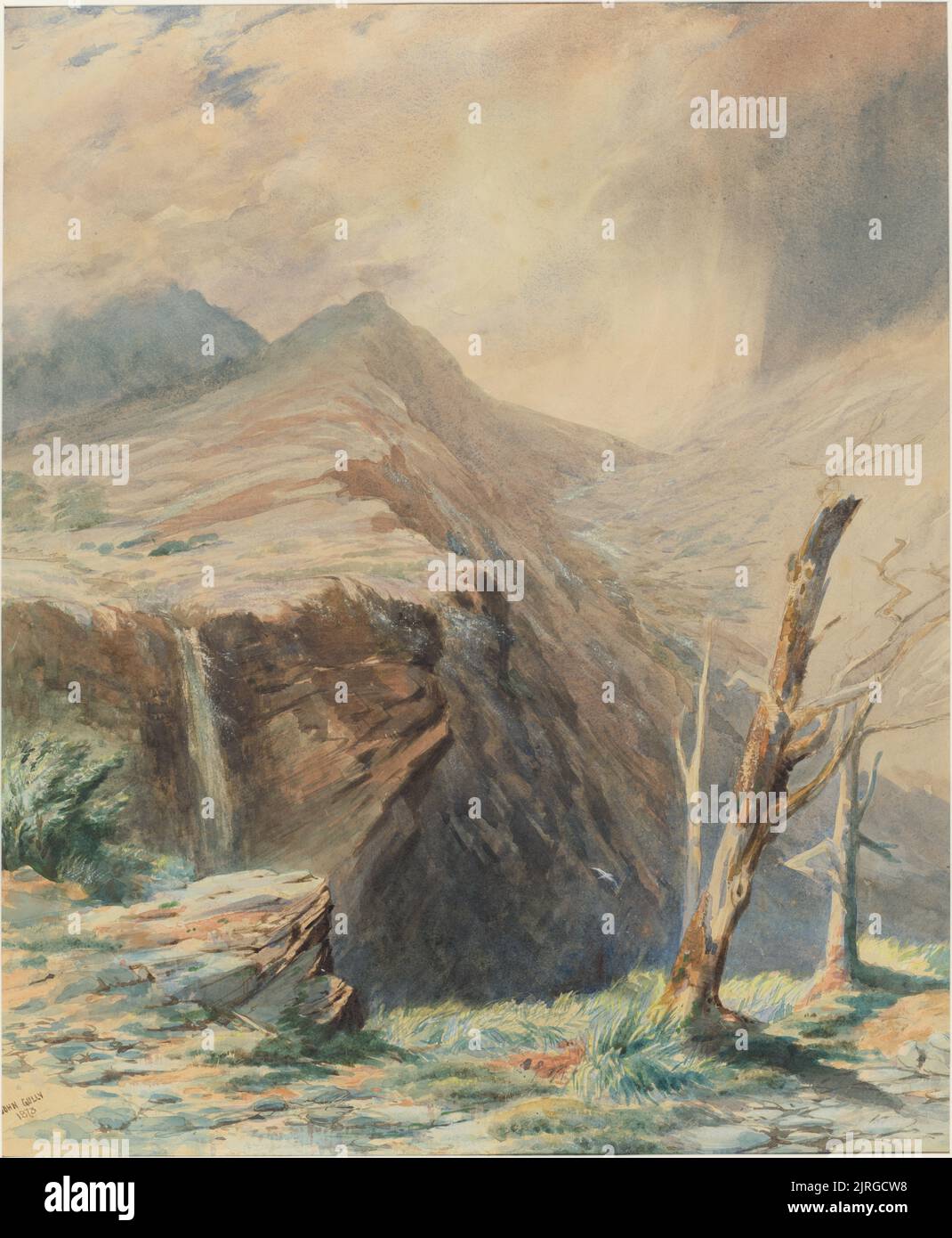 Landscape 1873, 1873, by John Gully. Gift of the New Zealand Academy of ...