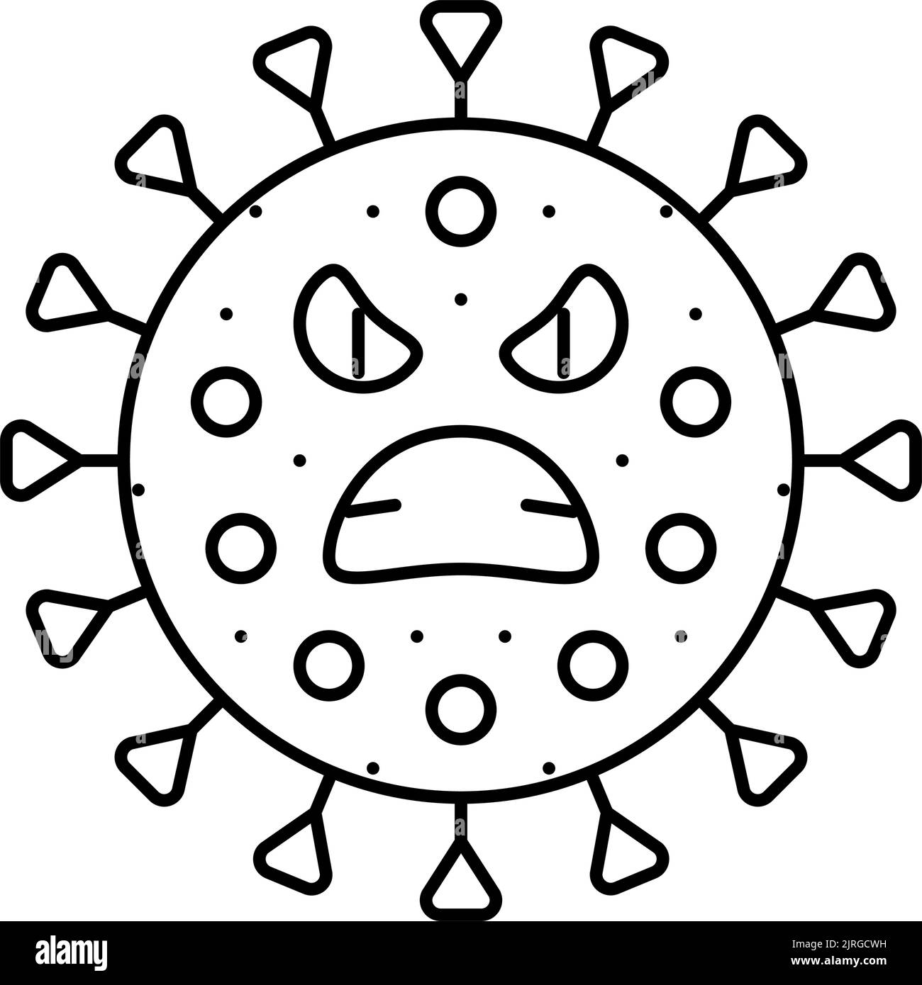 lactobacillus bacteria virus line icon vector illustration Stock Vector ... lactobacillus bacteria virus line icon vector illustration Stock Vector ...