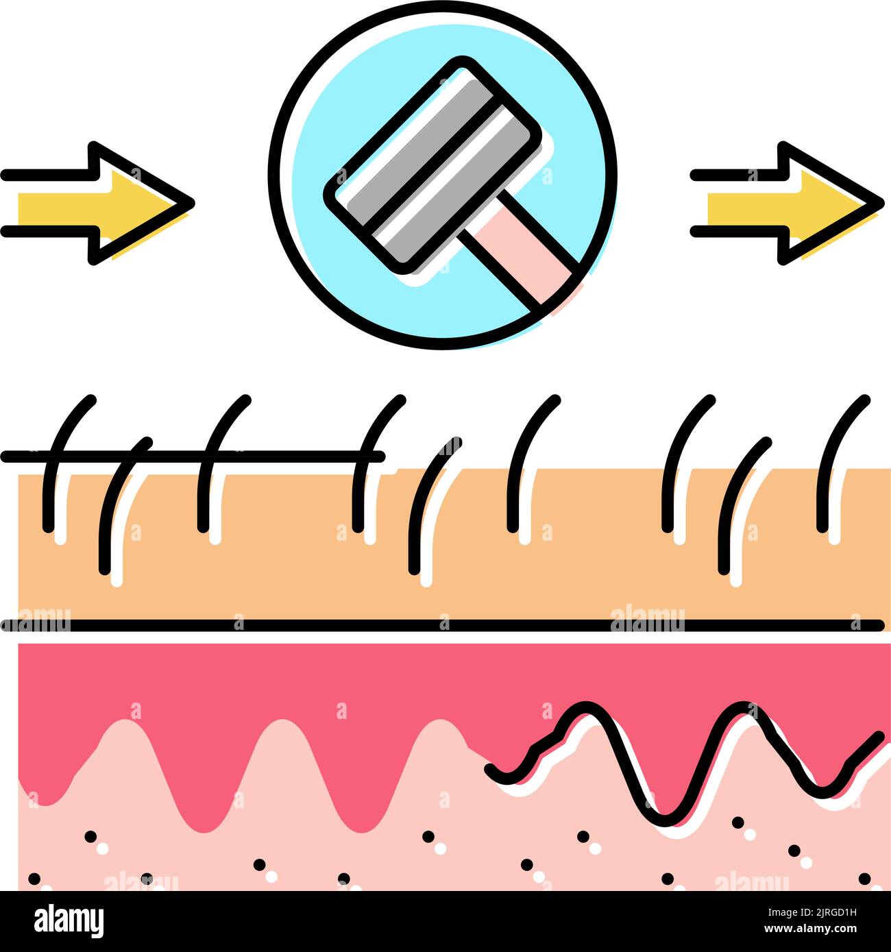 Pubic shave Stock Vector Images - Alamy