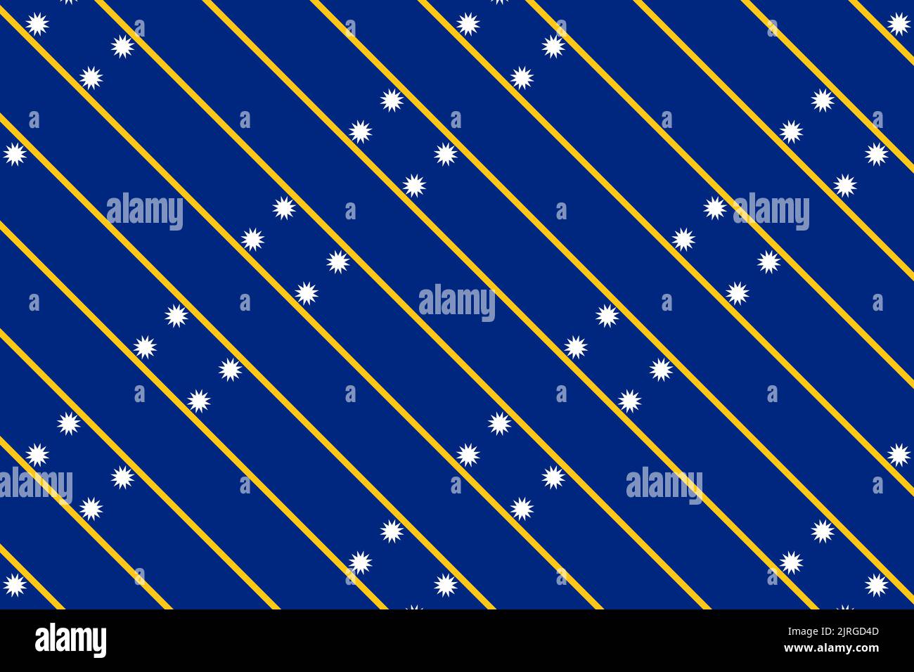 Geometric pattern in the colors of the national flag of Nauru. The ...