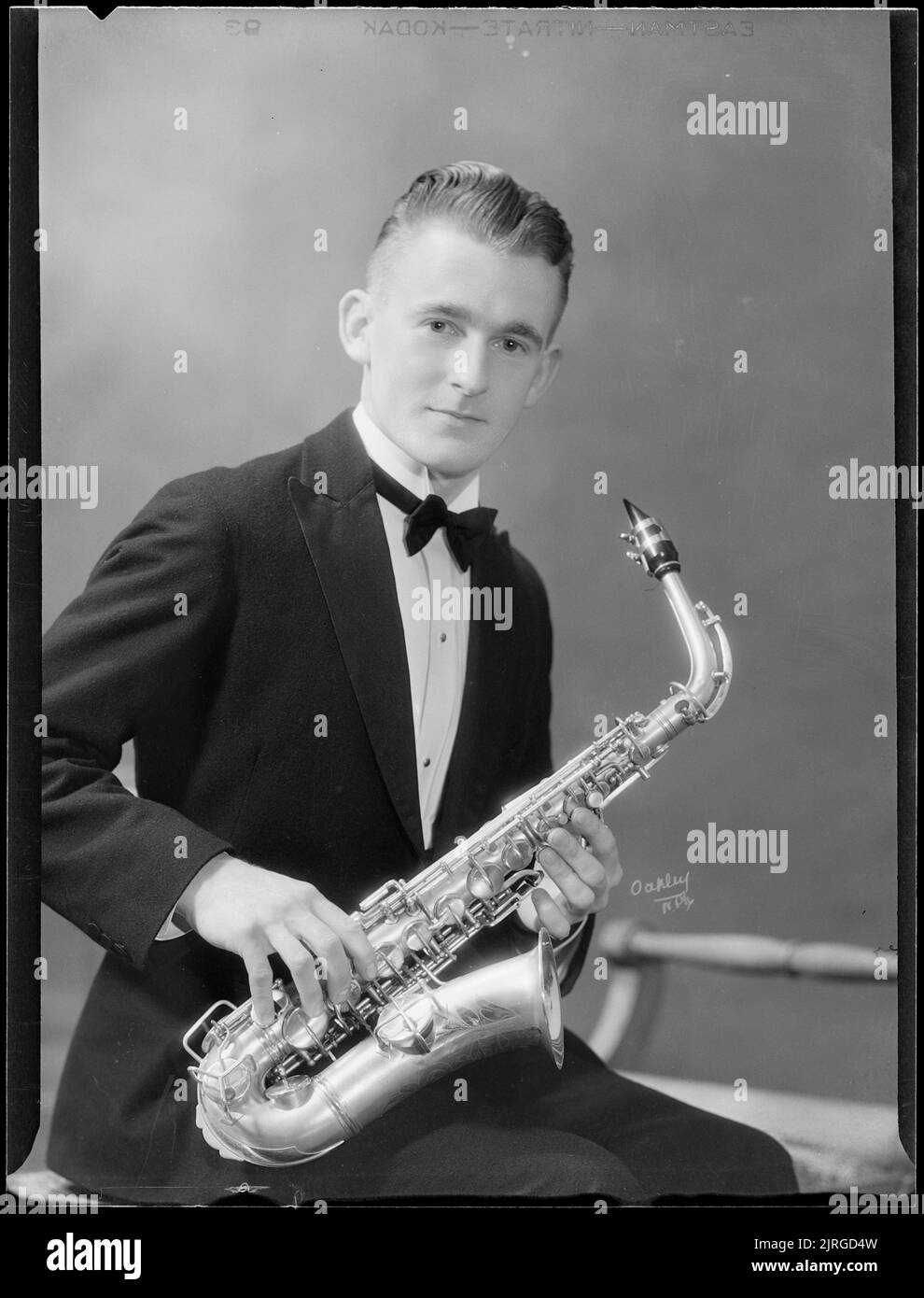 Musician, circa 1930, by William Oakley. F B Butler/Crown Studios ...