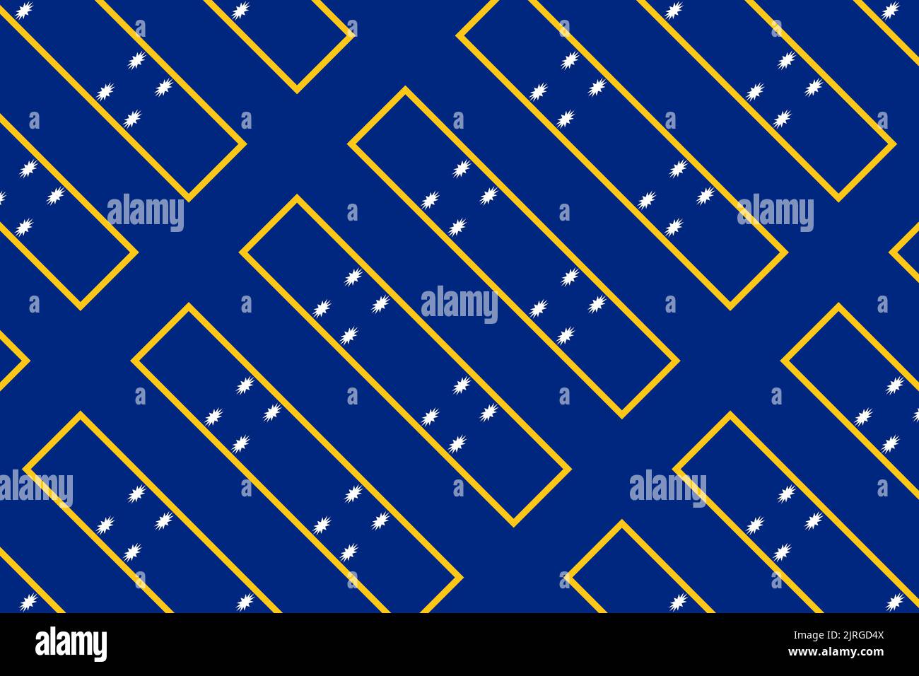 Geometric pattern in the colors of the national flag of Nauru. The ...