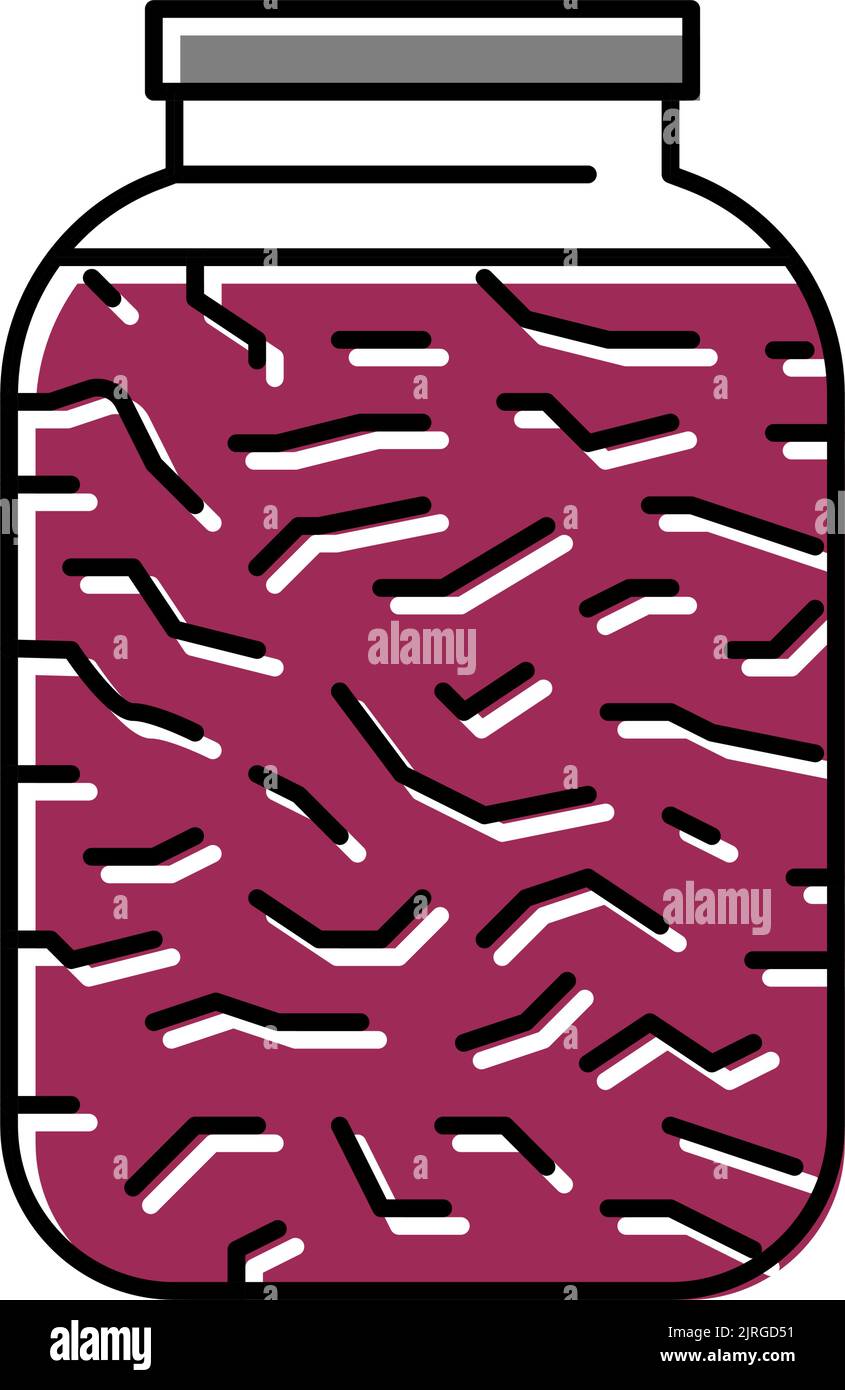 pickled cabbage color icon vector illustration Stock Vector Image & Art ...