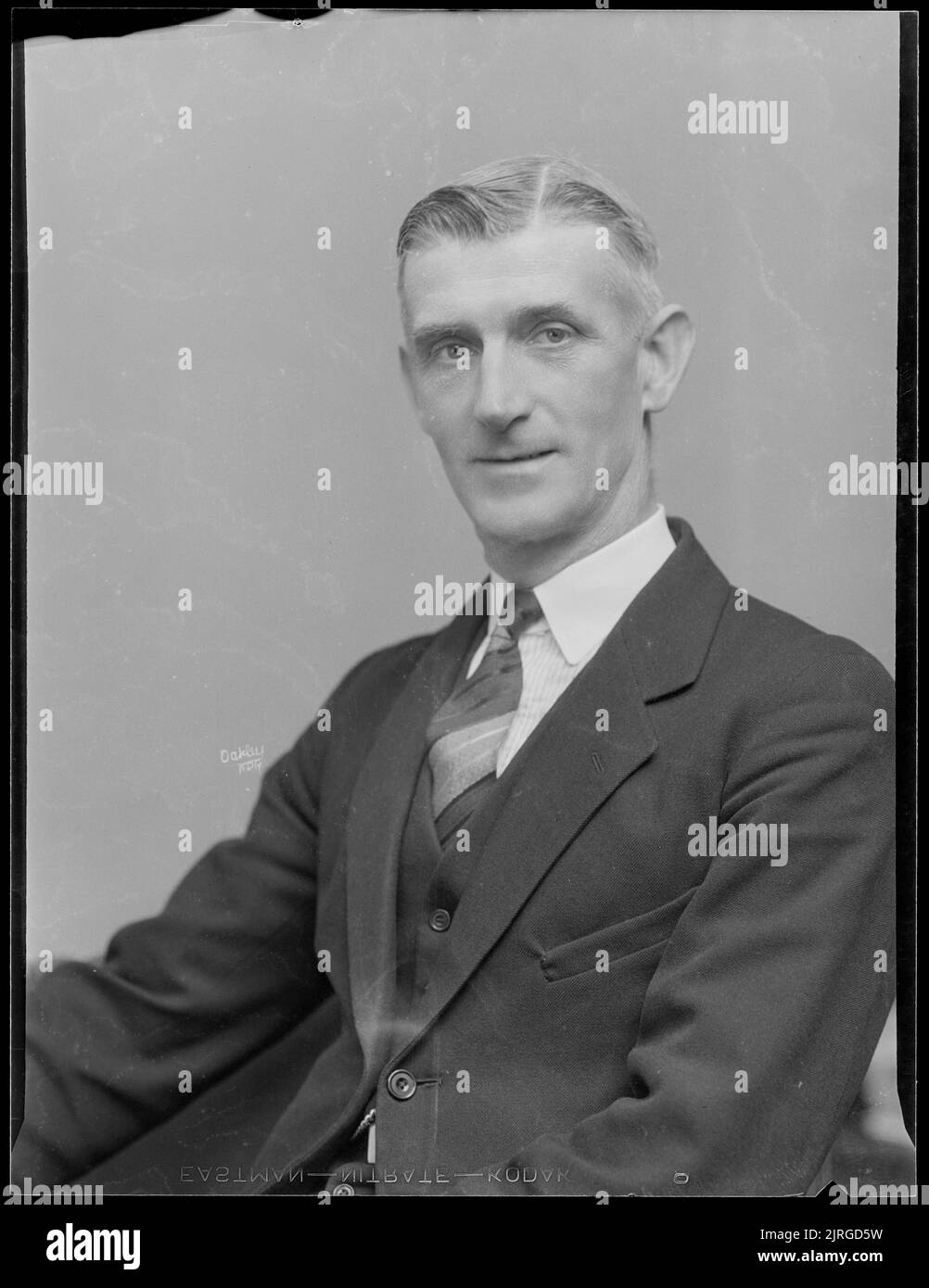Man, circa 1930, by William Oakley. F B Butler/Crown Studios Collection ...