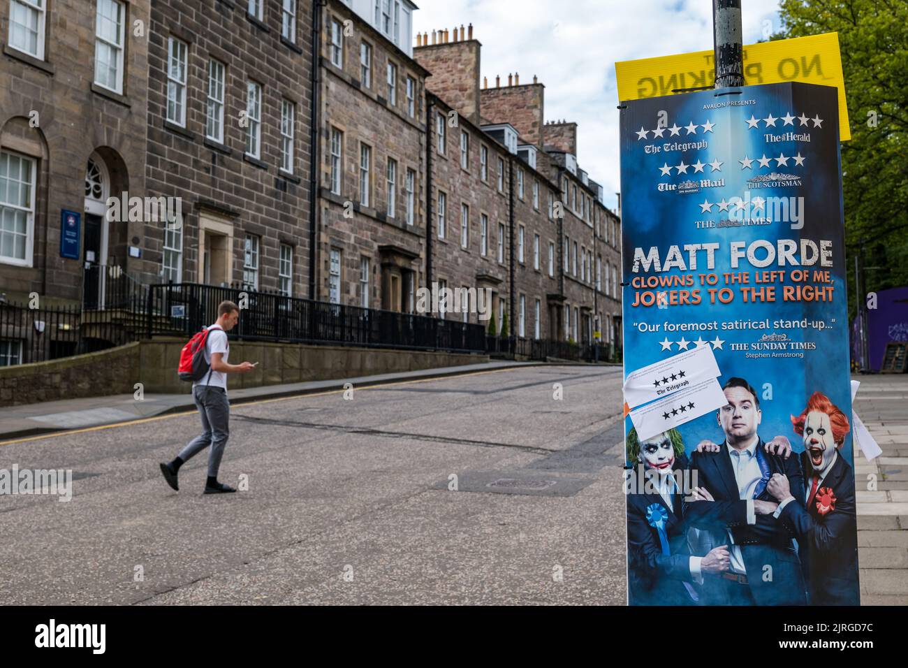 Edinburgh, Scotland, UK, 24th August 2022. Edinburgh Festival Fringe ...