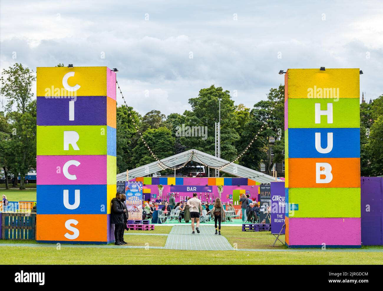 Edinburgh, Scotland, UK, 24th August 2022. Edinburgh Festival Fringe ...