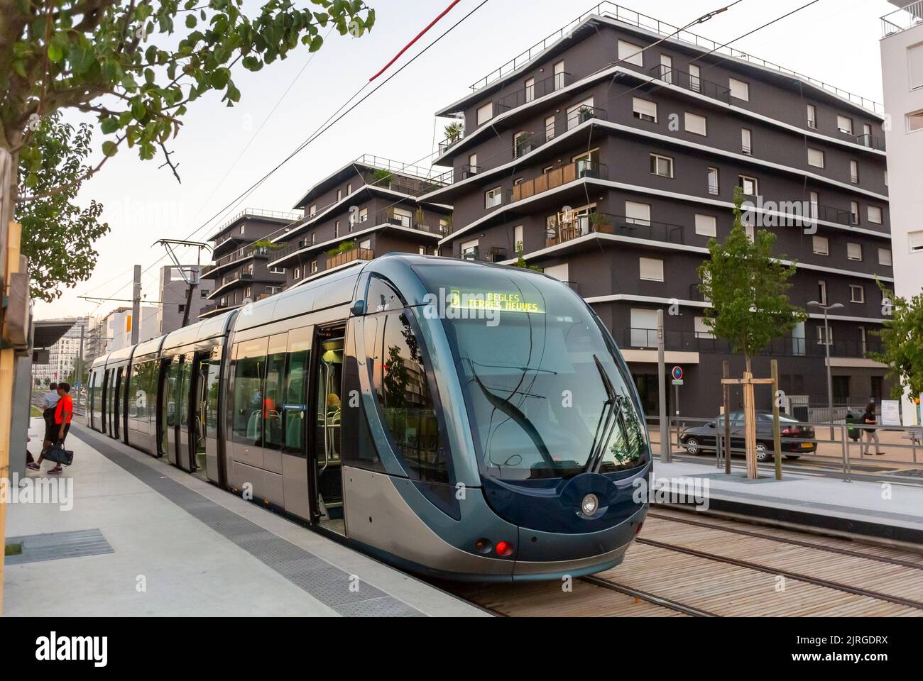 Bordeaux, France, French Tramway, Modern Architecture, Apartment Eco ...