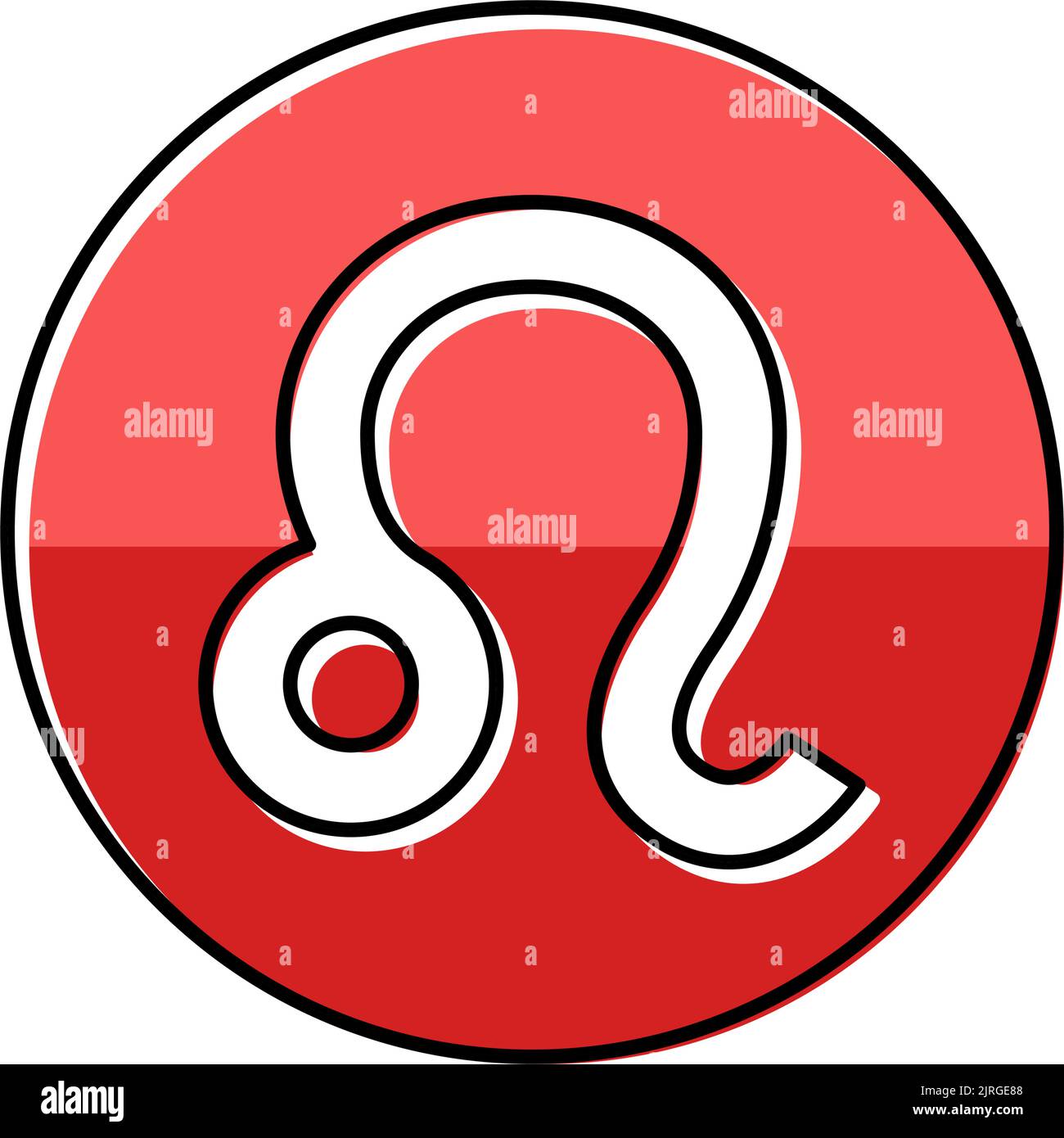 leo zodiac color icon vector illustration Stock Vector Image & Art - Alamy