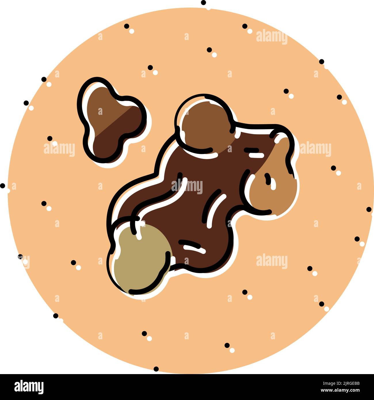 multiple colors mole melanoma color icon vector illustration Stock Vector Image & Art - Alamy