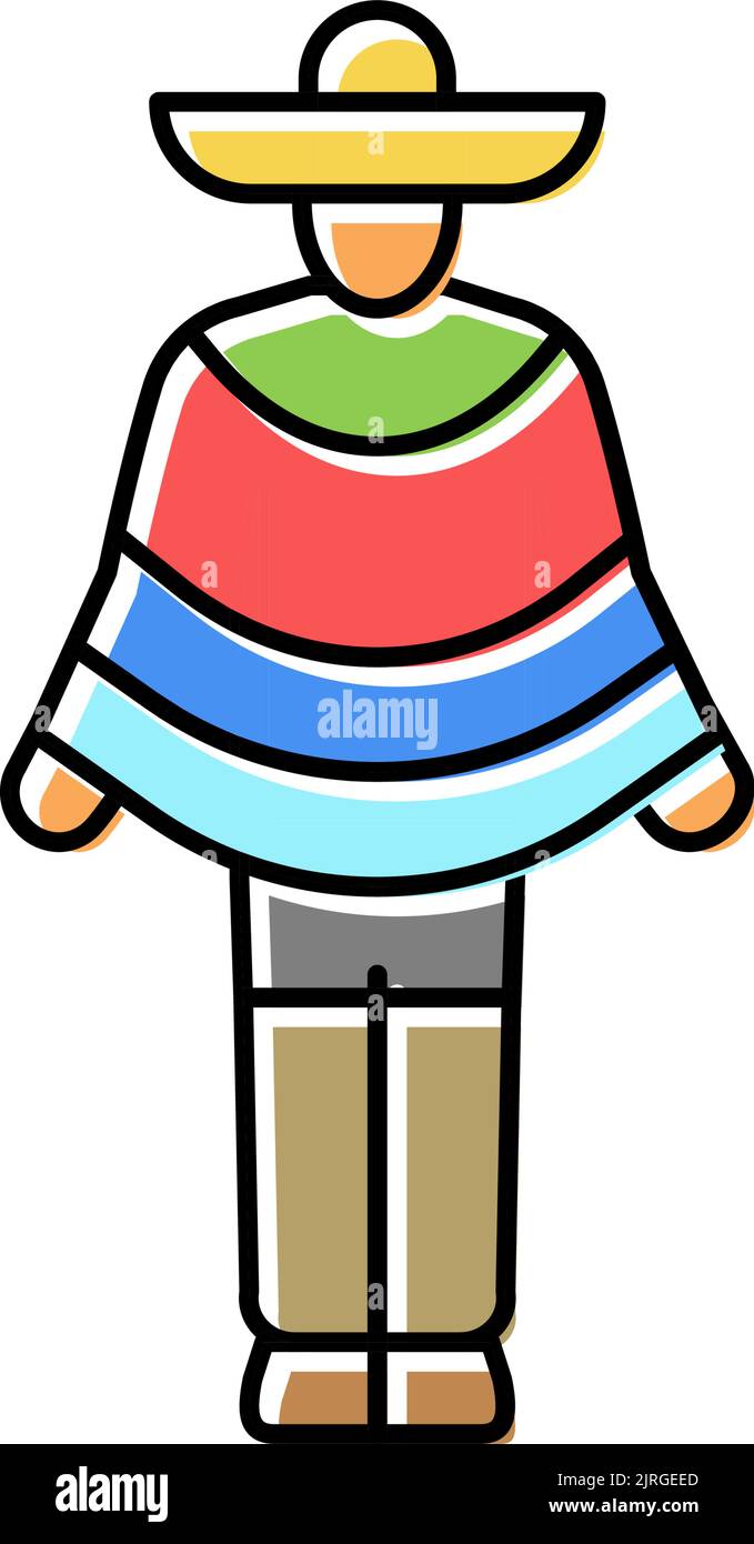 latino man color icon vector illustration Stock Vector Image & Art - Alamy