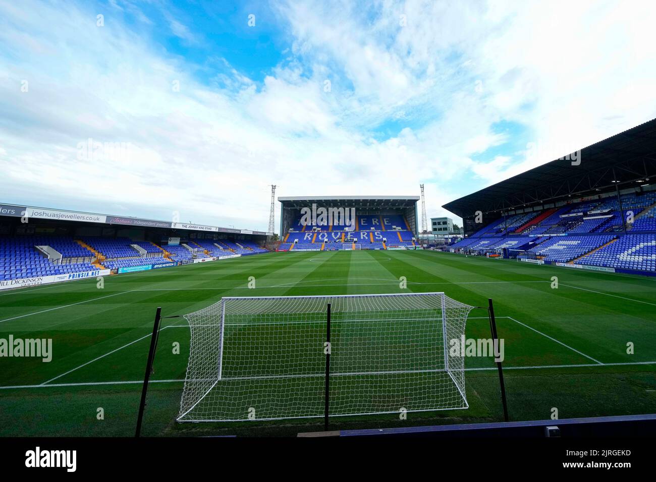 Prenton park stadium hi-res stock photography and images - Alamy