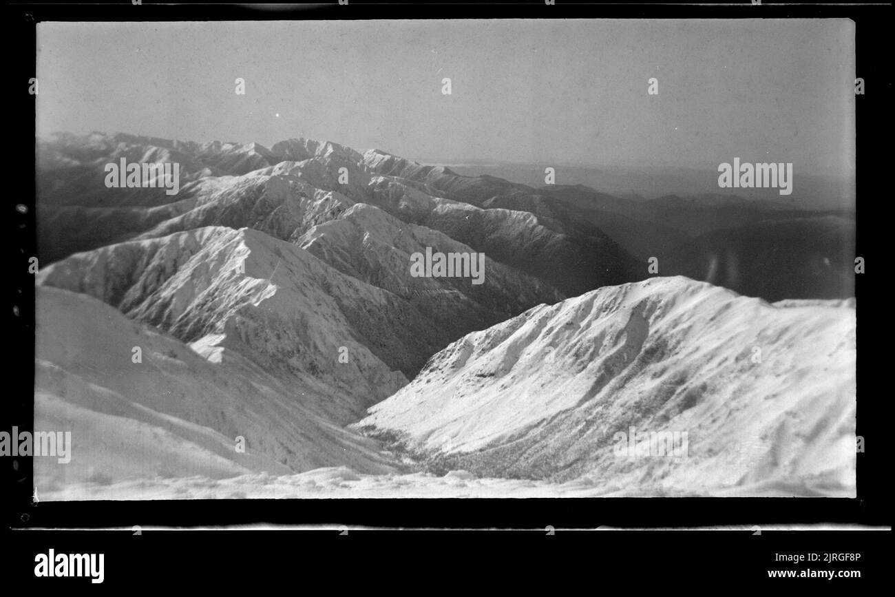 Horowhenua Geological and Tararua Range, 16 July 1938, by Leslie Adkin ...