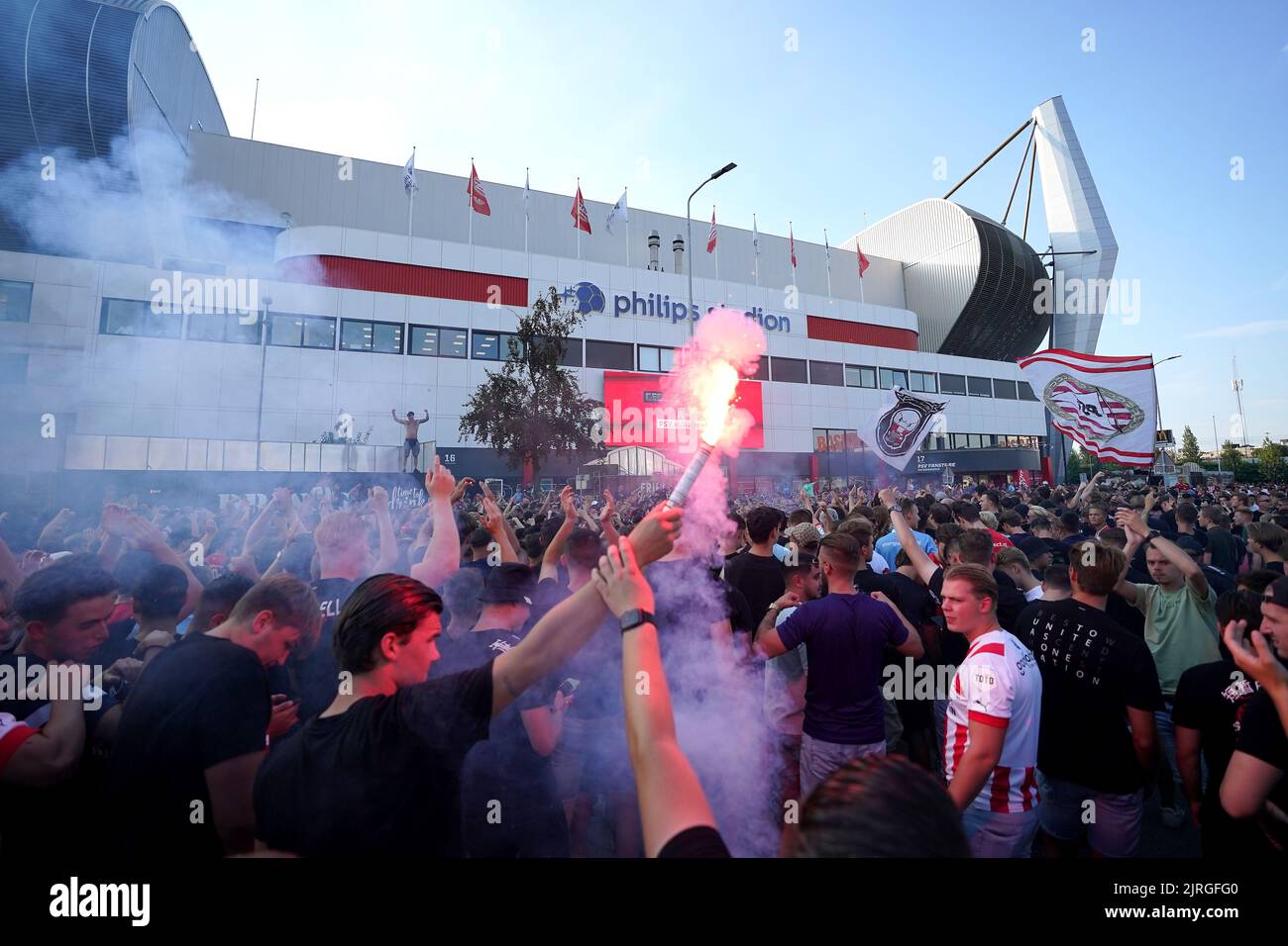 Flares set off outside hi-res stock photography and images - Alamy