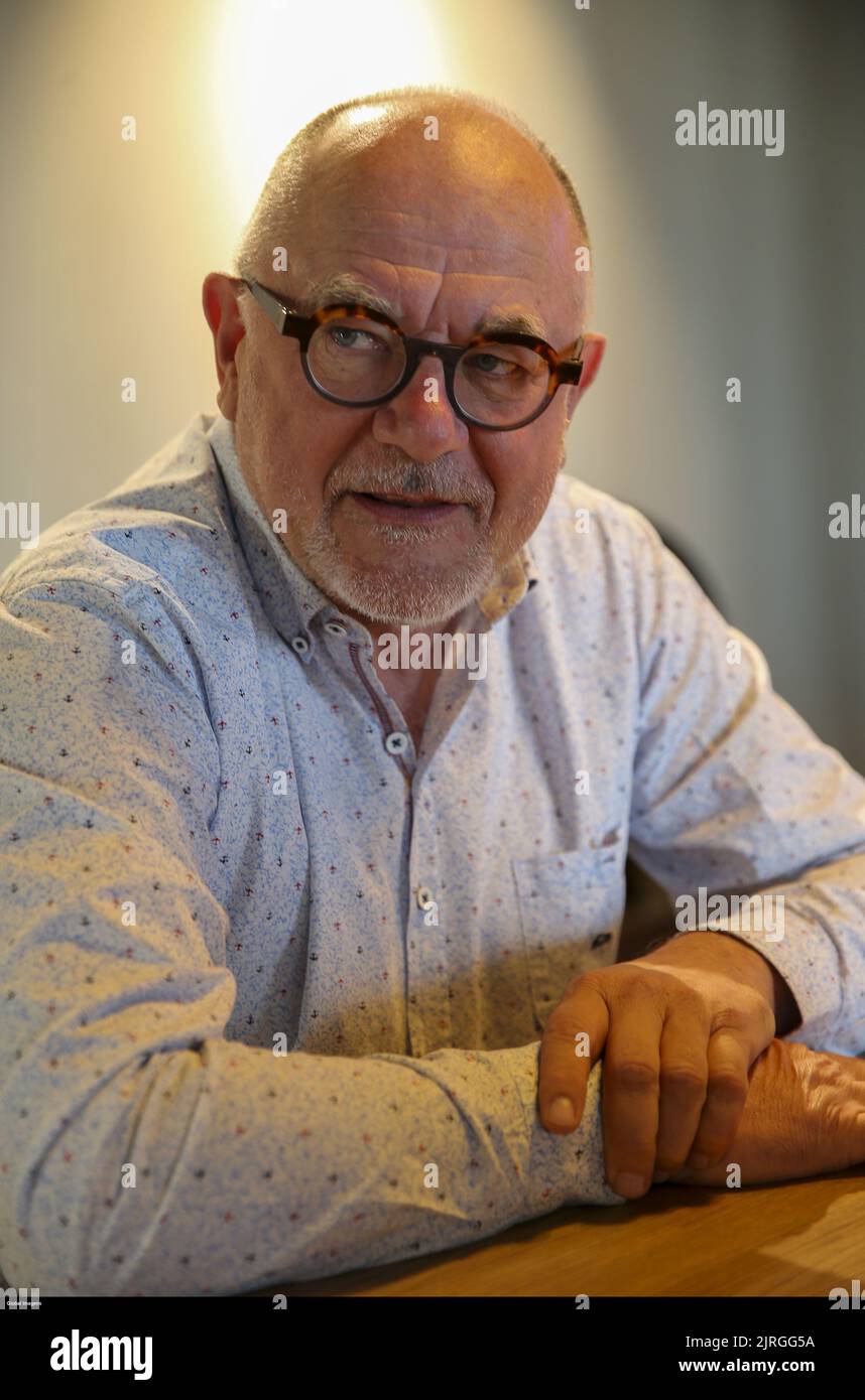 Lisbon, 24/08/2022 - Steven Braekeveldt, the president of AGEAS ...