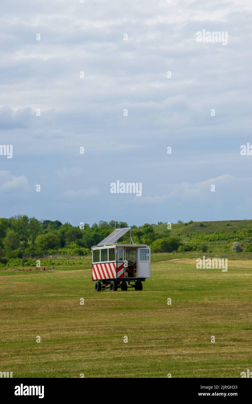 Solar panel booth hi-res stock photography and images - Alamy
