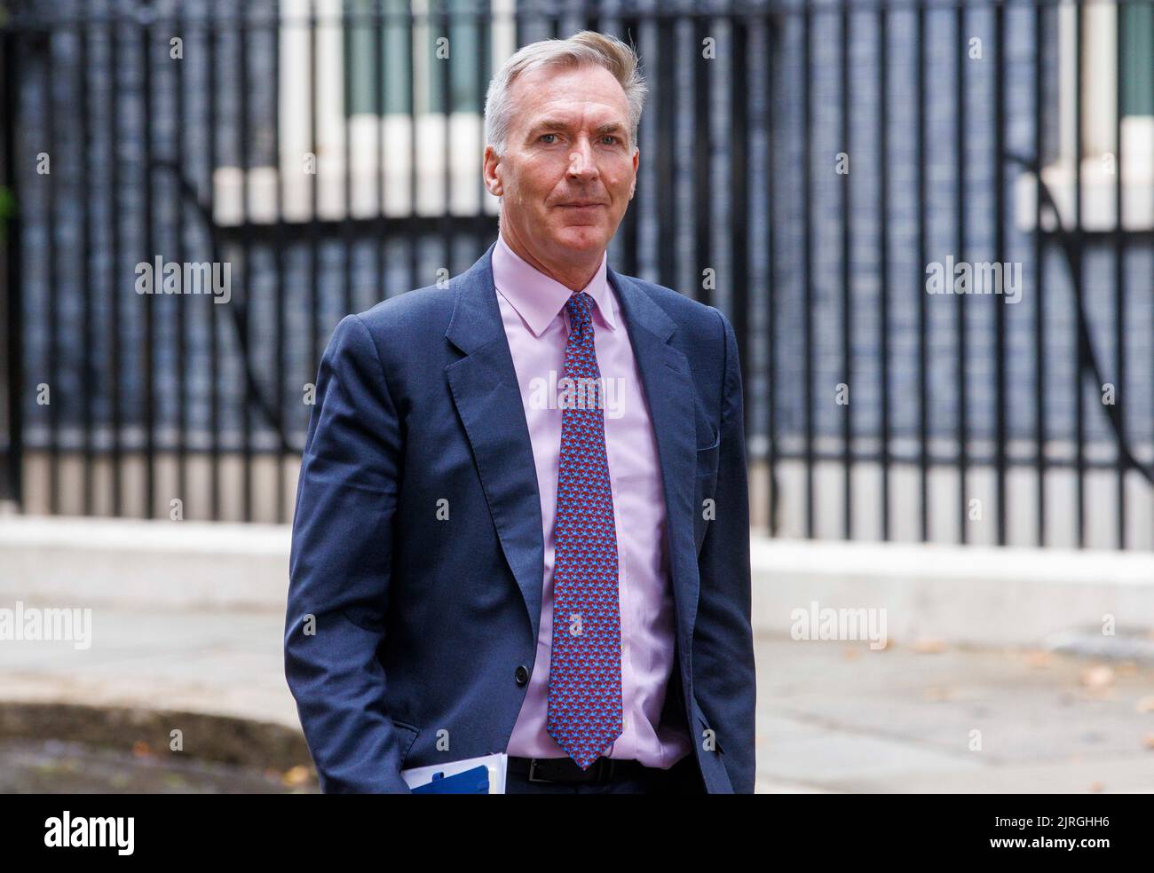 Chief of the Defence staff, Sir Anthony Radakin in Downing Street. He ...