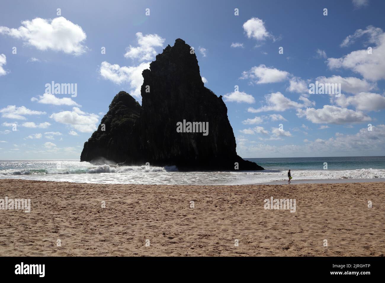 View of Two Brothers Mountain - Morro dos Dois Irmaos in Portuguese ...
