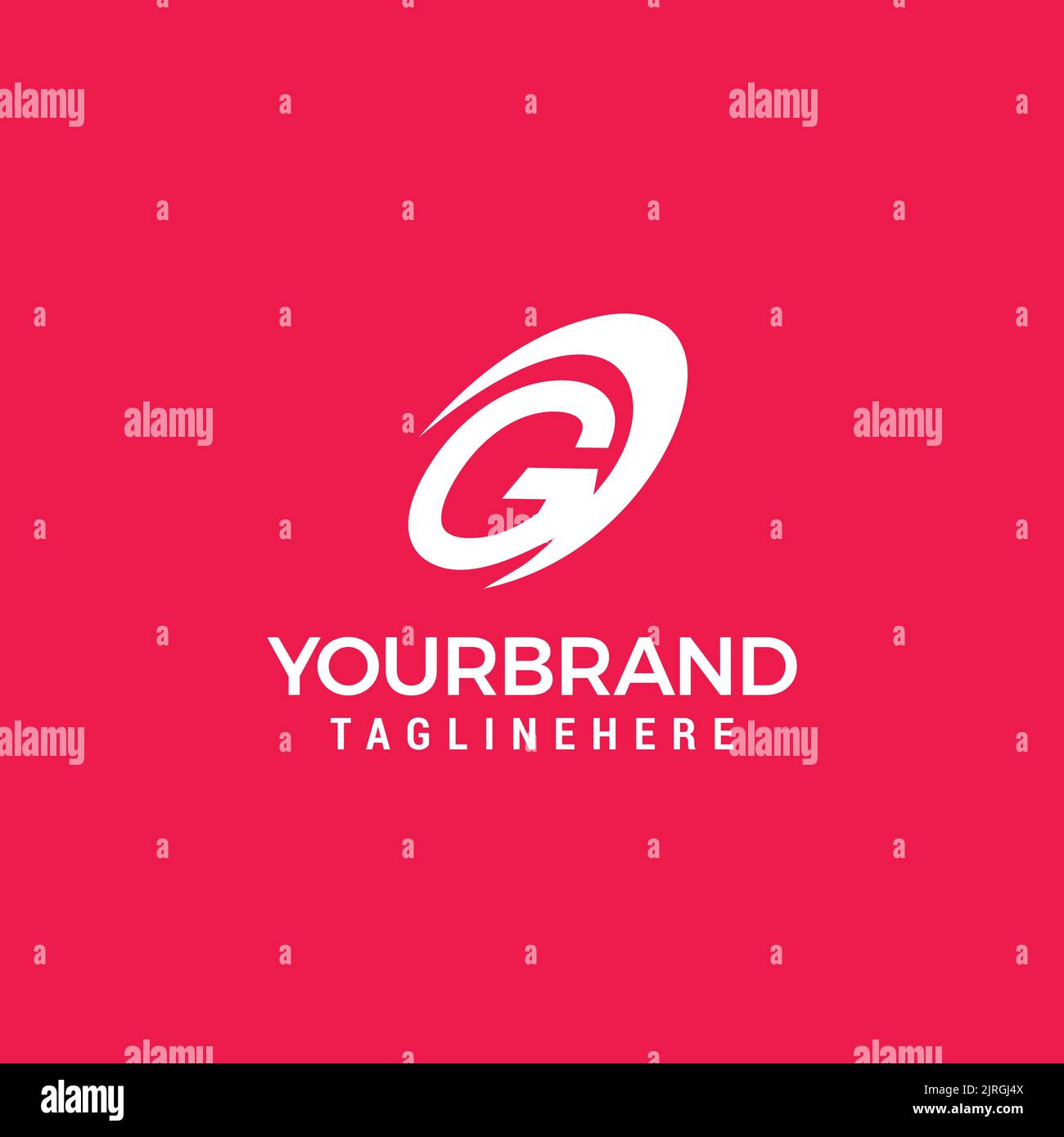 Modern Logo Solution Letter G design vector Stock Vector Image & Art ...