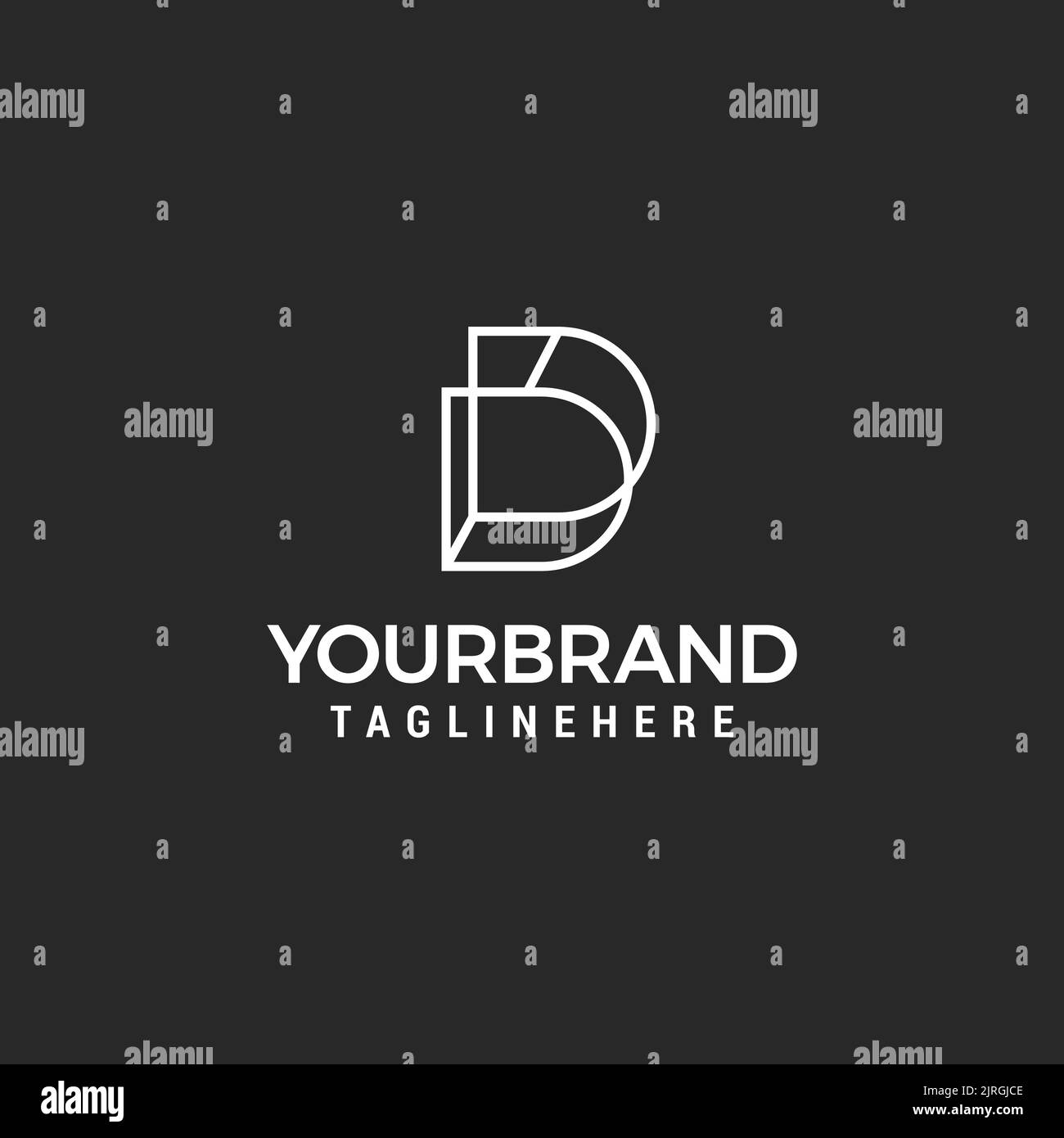 Letter d exterior Stock Vector Images - Alamy