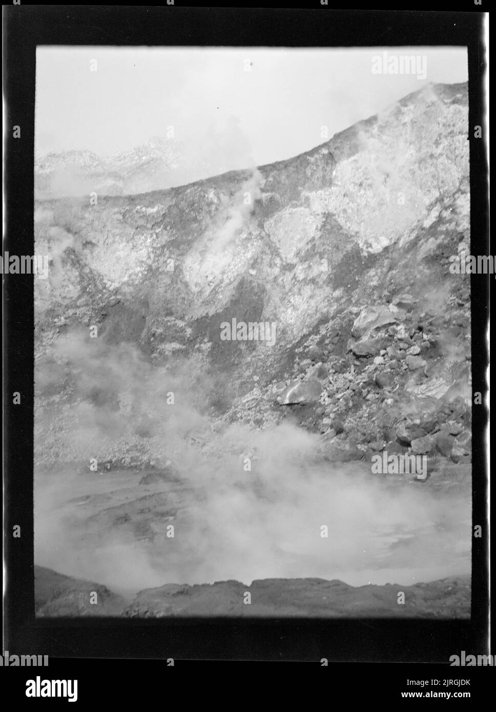 Volcanic Action, 1939, by Dr Patrick Marshall Stock Photo - Alamy
