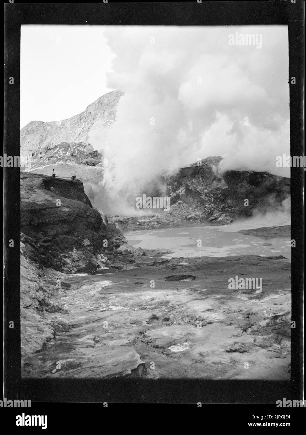 Volcanic Action, 1939, by Dr Patrick Marshall Stock Photo - Alamy