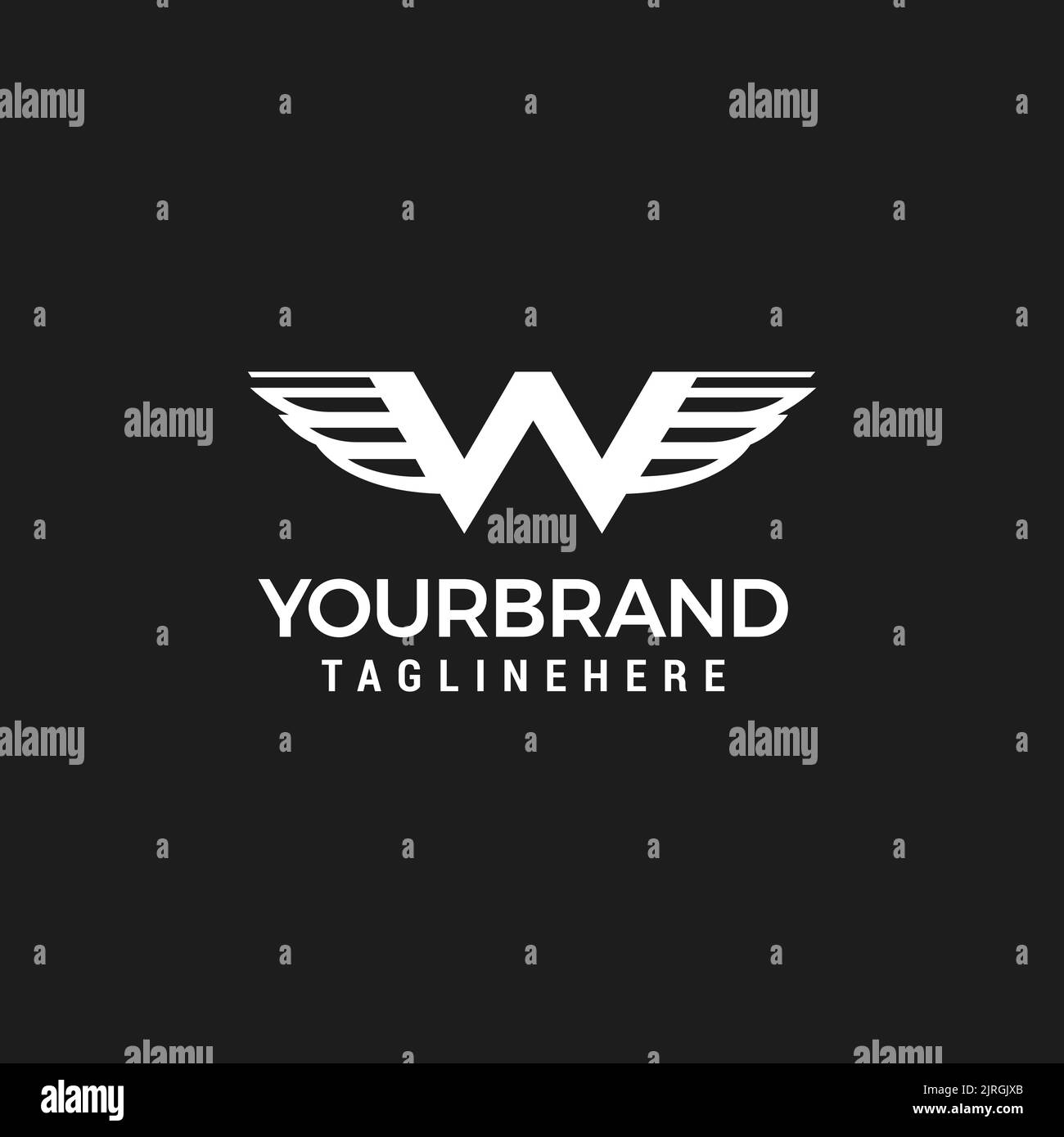 Wings of design Black and White Stock Photos & Images - Alamy