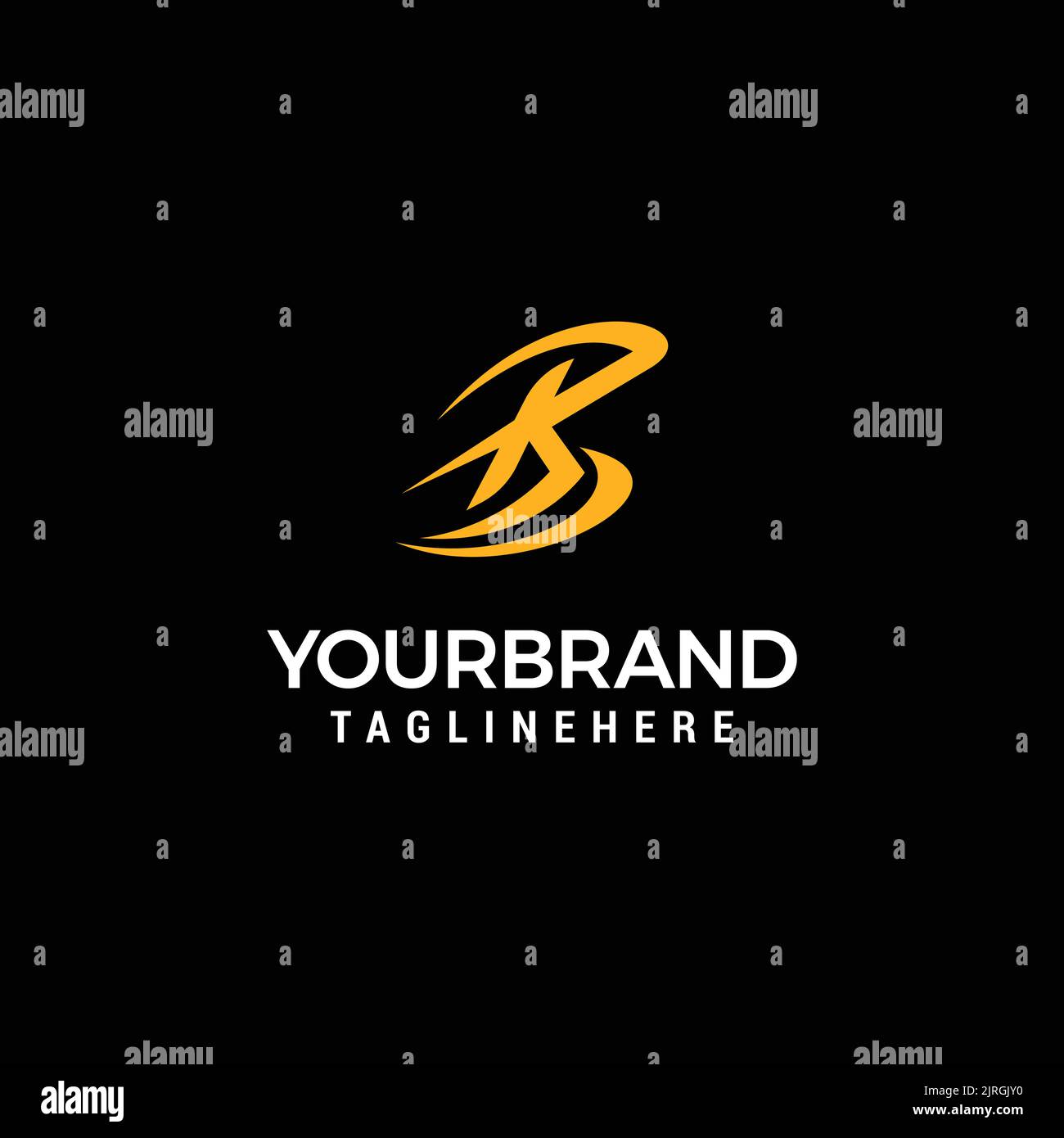 Letter KB Logo Design Vector Template Initial Letter BK Logo Design ...